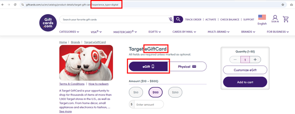 Send Gift Card Via Text Message Instructions | Giftcards.com