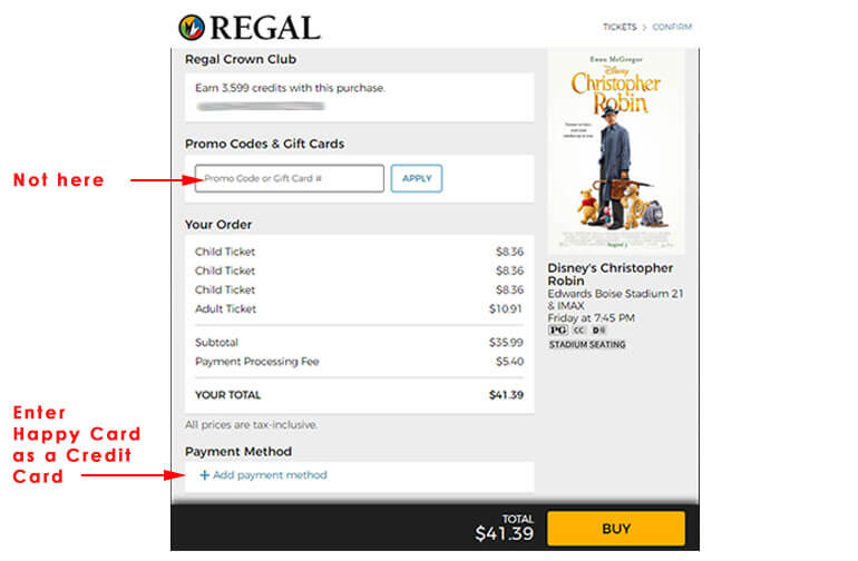 Using Happy Card Gift Cards Online and In-Store - Giftcards.com
