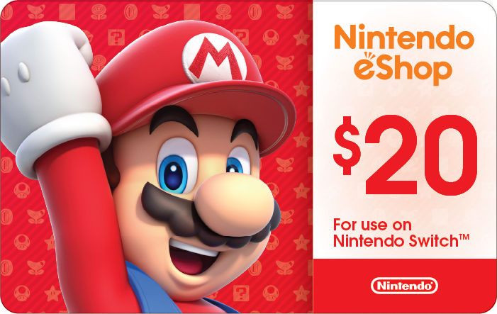 Nintendo 20 eGift